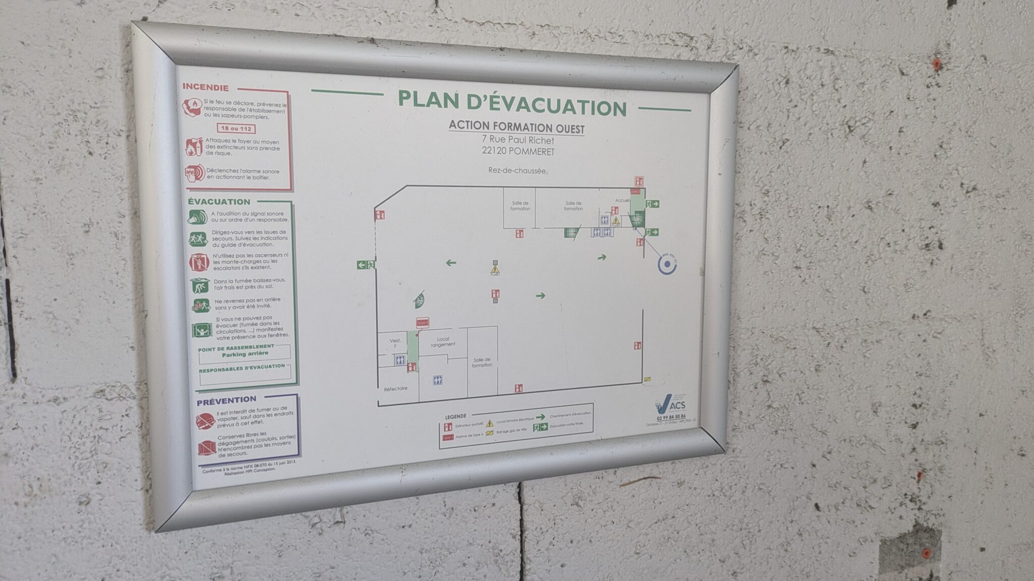 Plan d’évacuation : vos obligations en 2025