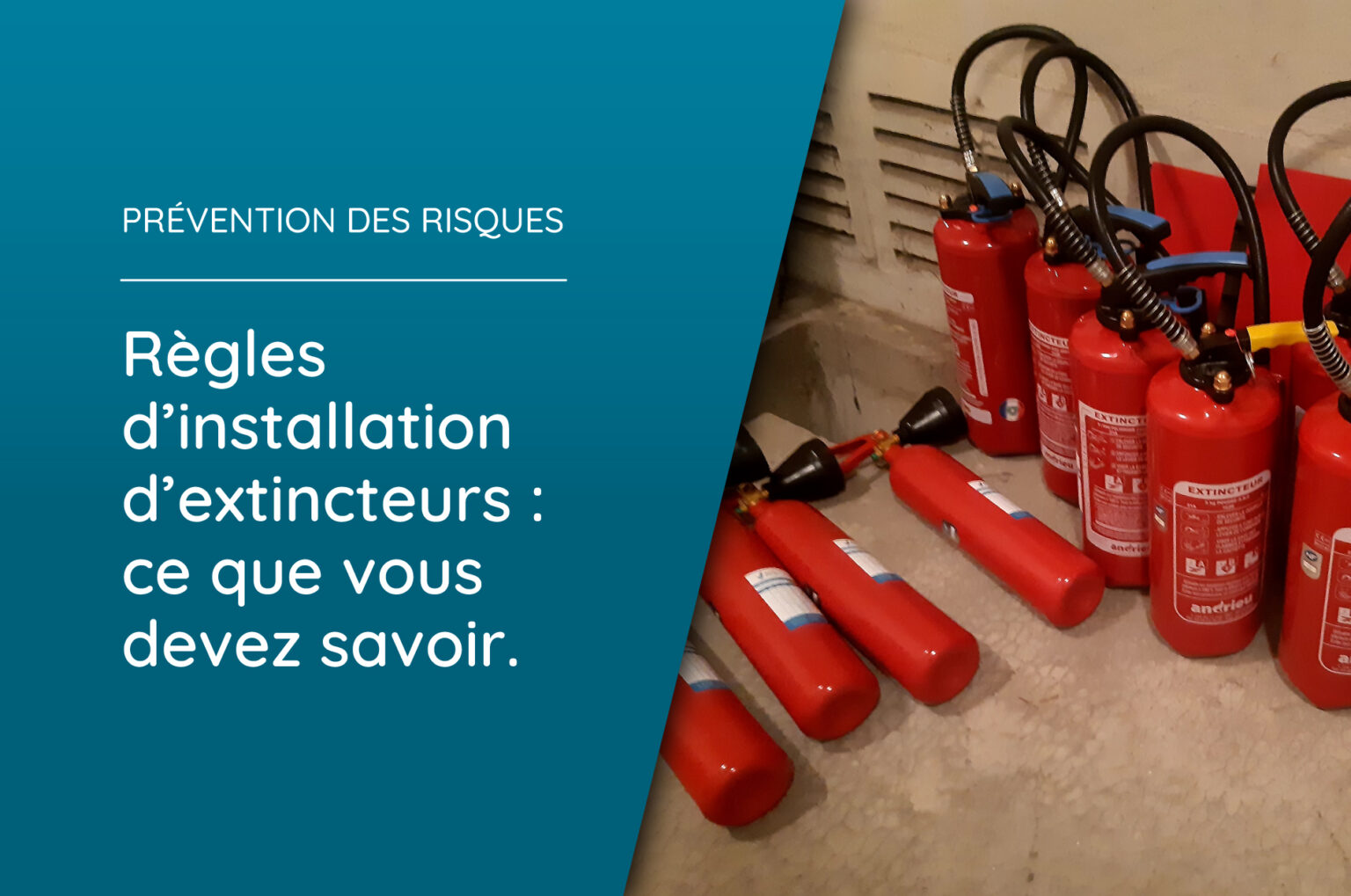 Tout savoir sur les règles d’installation d’extincteurs 🔥🧯